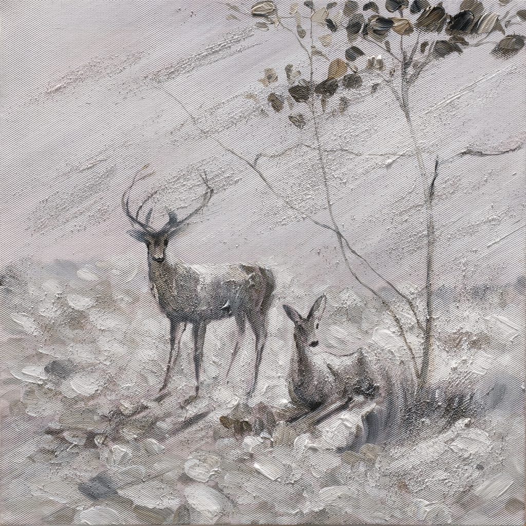 Maal "Deer" 30x30cm » Pilt ja raam
